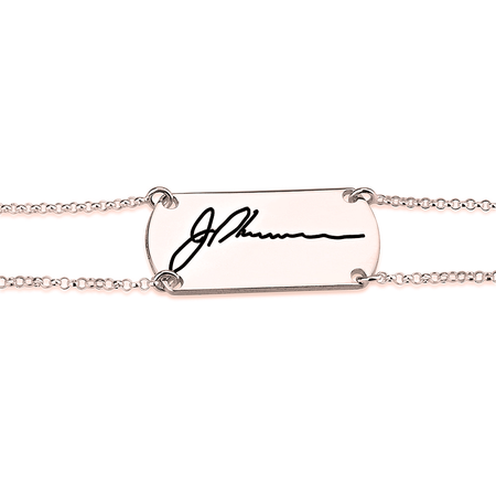 Signature Necklace - Necklace with Personalized Handwriting