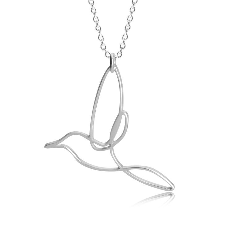 Pendentif Colibri - Colliers Délicats pour Femmes