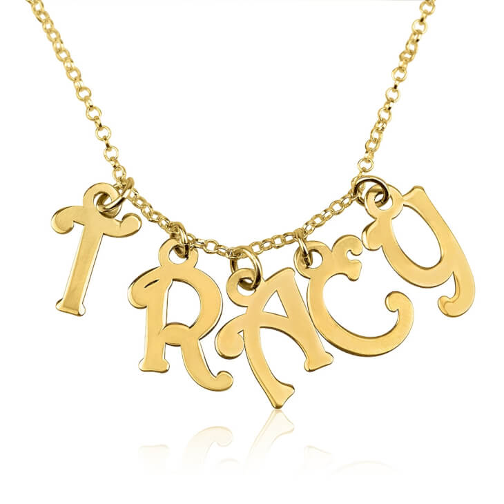 24k Gold Plated Charm Name Necklace Free Shipping 24k-gold-plated-charm-name-necklace-free-shipping